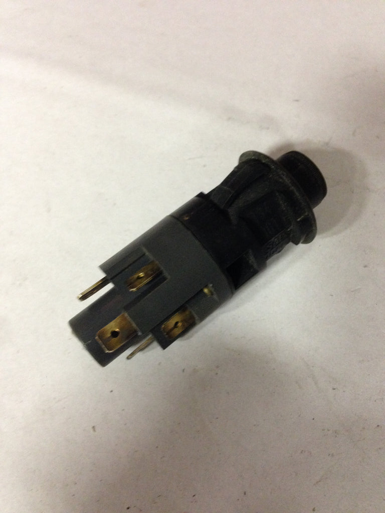 911 Hazard Switch black double white triangle symbol console mounted N ...